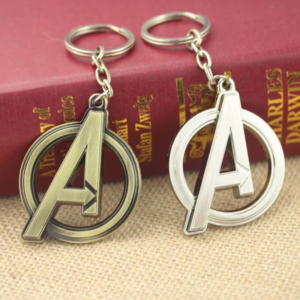 Fashion Super Hero The Avengers Keychains Pendant Metal Key Chains High ...
