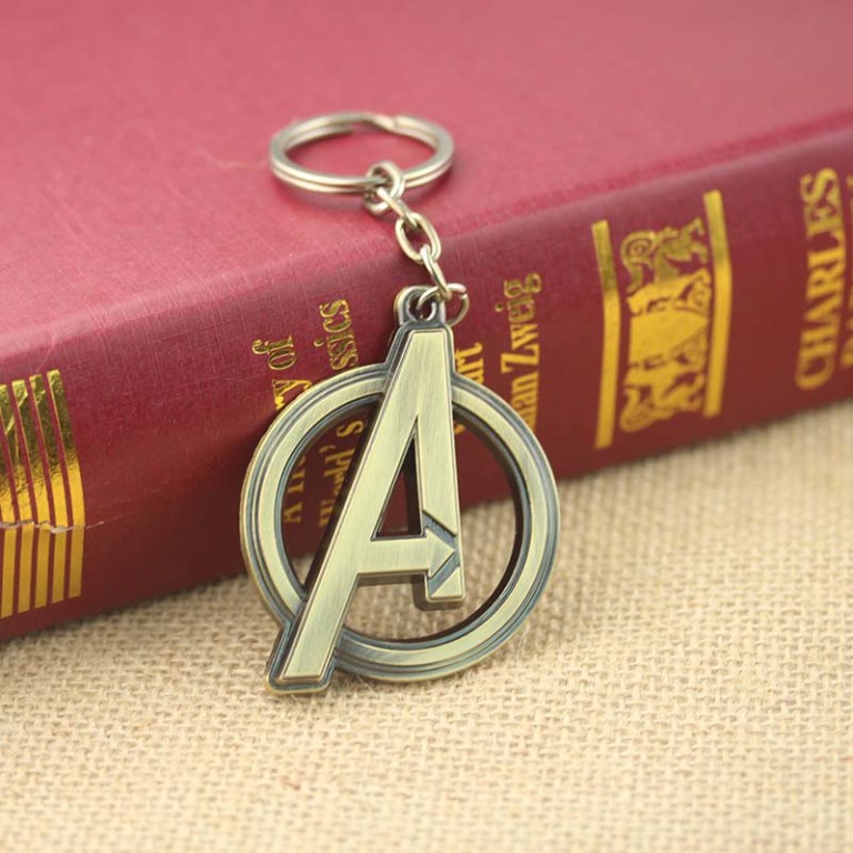 Fashion Super Hero The Avengers Keychains Pendant Metal Key Chains High ...