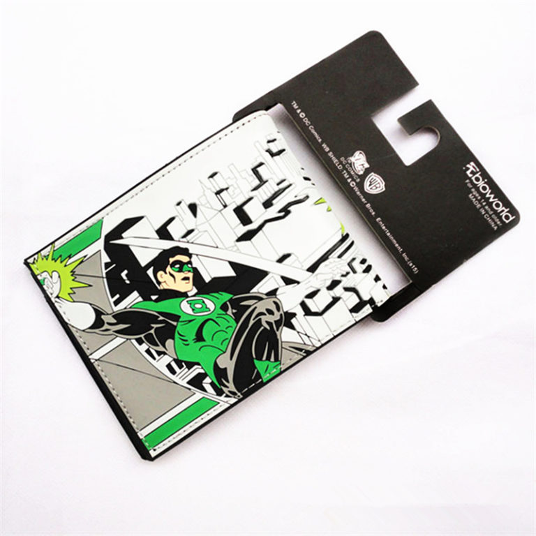 Brand Wallet DC Comics Superhero Green Lantern Purse Wallet Men ...