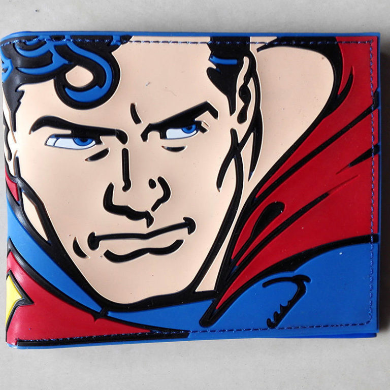 Hot sale DC Comics Superman Logo Blue wallets Purse wallet men – Super ...