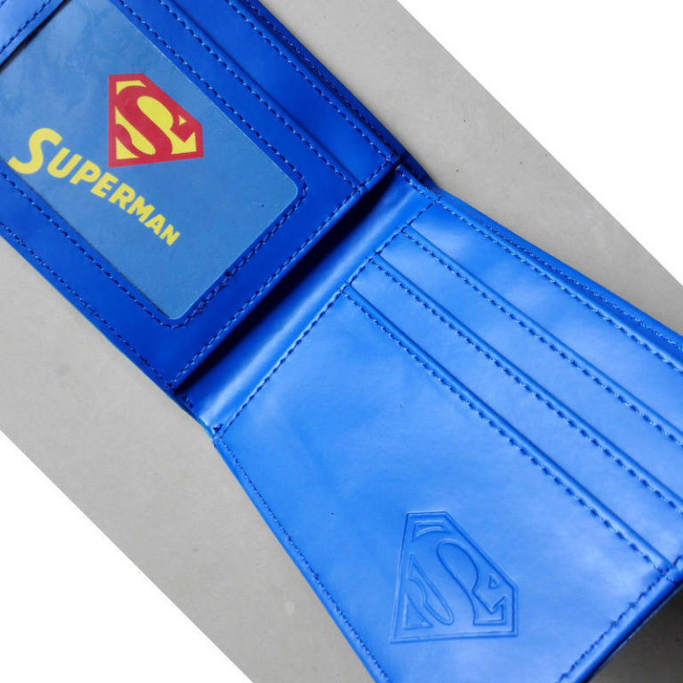 Hot sale DC Comics Superman Logo Blue wallets Purse wallet men – Super ...