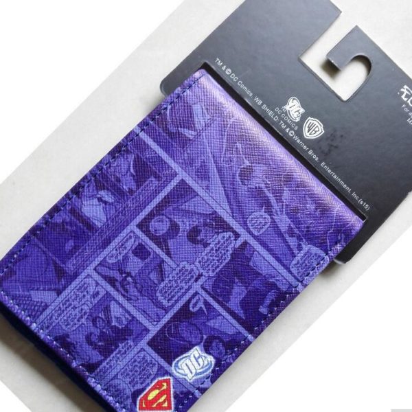 New DC Comics Superheroes Superman character S Logo wallets Purse ...