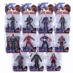 Marvel Legends Avengers Civil War Captain America Iron Man Black Widow ...
